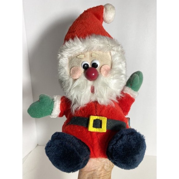 Unbranded | Holiday | Santa Claus Christmas Hand Puppet Tree Topper ...